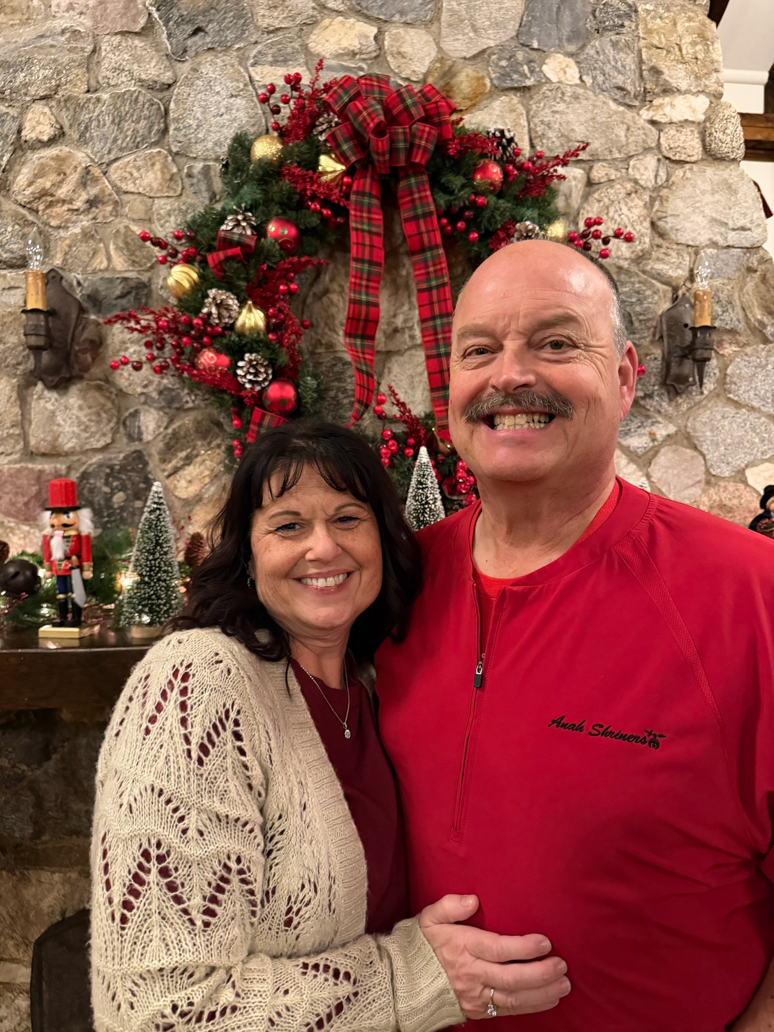 Dan Costain and his wife